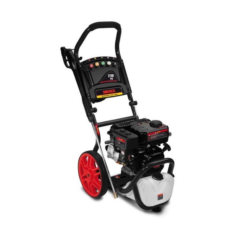 HIDROLAVADORA DE ALTA PRESIÓN A GASOLINA MOTOR 4 TIEMPOS (2,700 PSI / 6.5 HP) MIKEL´S